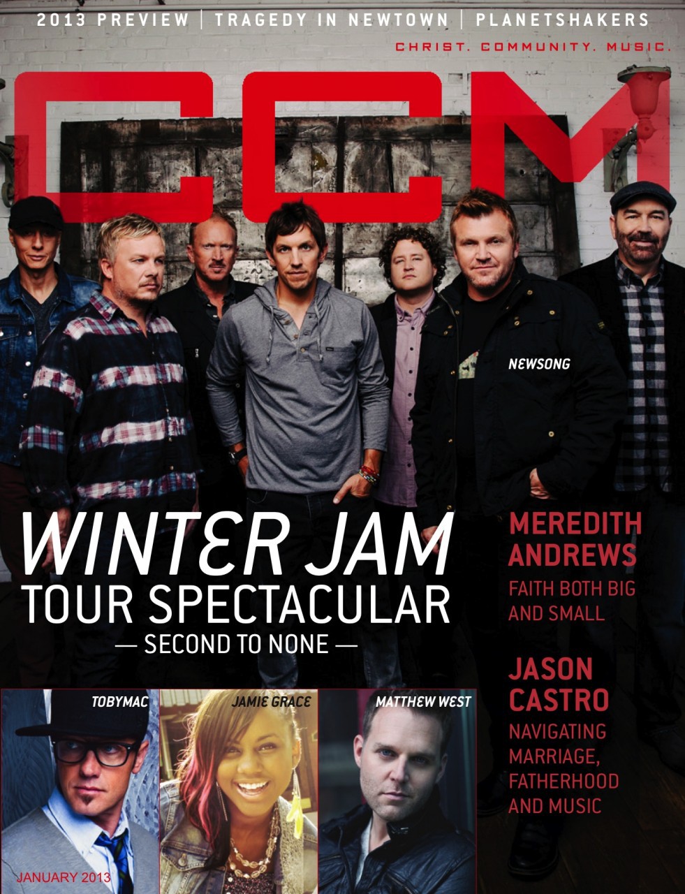 Jan. 1, 2013 – CCM Magazine