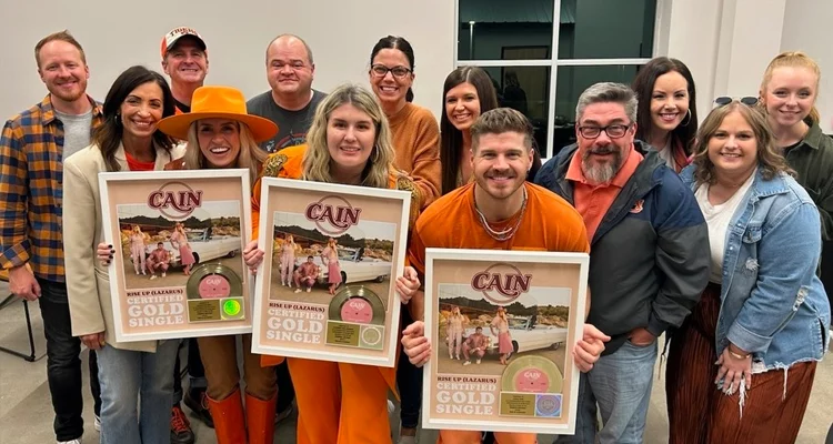 CAIN Receives First RIAA Gold Certification For ‘Rise Up (Lazarus ...