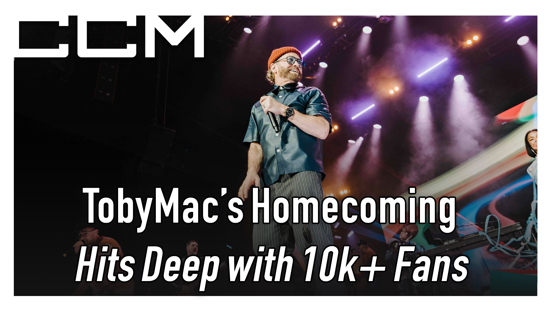 TobyMac’s Homecoming Hits Deep with 10K+ Fans, Surprise Guests, and ...
