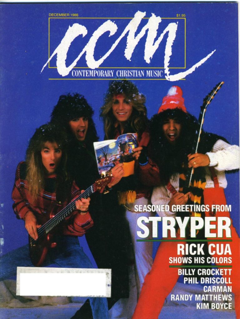 The Yellow and Black Attack Goes Red and Green: Stryper’s First ...